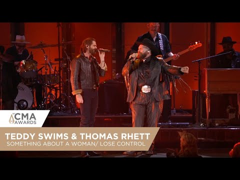 Thomas Rhett & Teddy Swims - Something About A Woman & Lose Control | 2024 CMA Awards Performance