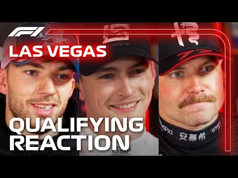 Drivers React After Qualifying | 2023 Las Vegas Grand Prix