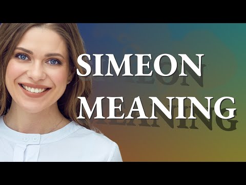 Simeon | meaning of Simeon