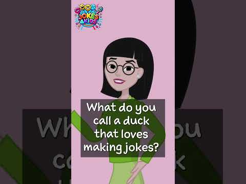 FuNnY JoKeS + RiDdLeS FoR KiDs cHiLdReN | What do you call a duck that loves making jokes?
