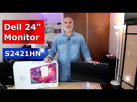 Dell 24 inch monitor S2421HN full review & setup | Affordable 24" gaming monitor