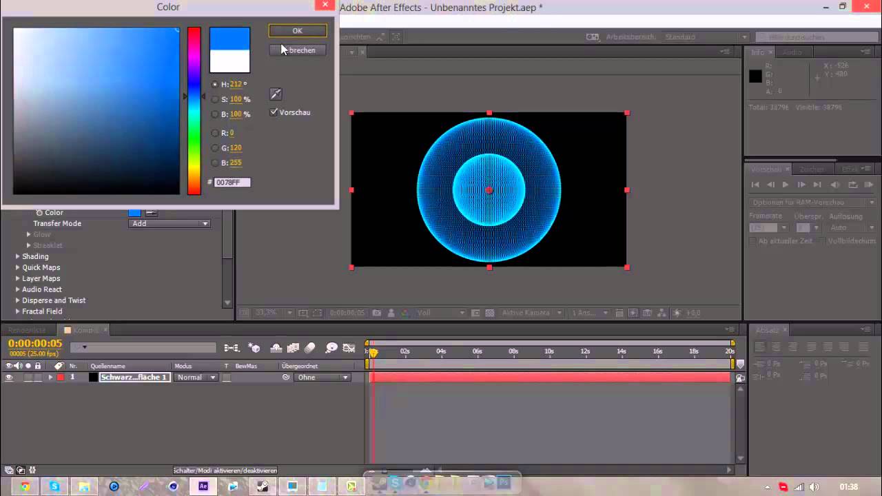 TUTORIAL | Trapcode Shockwave erstellen