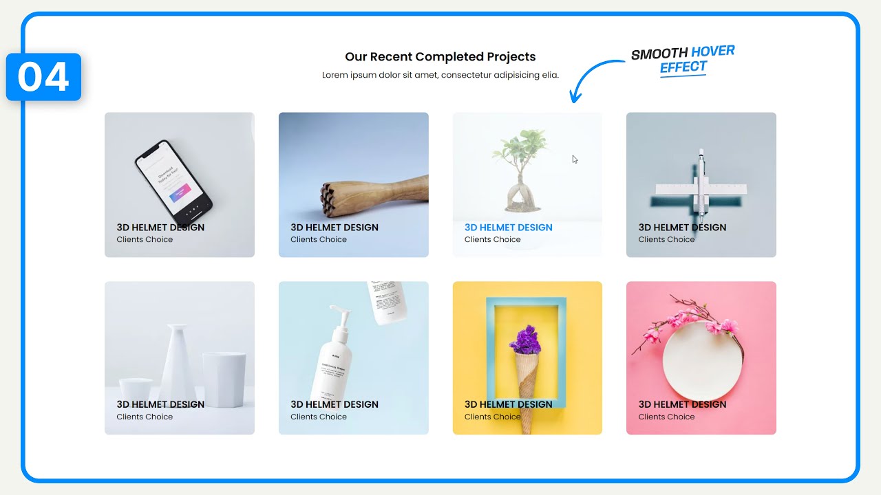 #4 Responsive Portfolio Filter Gallery Using Html & Css | Crown Coder