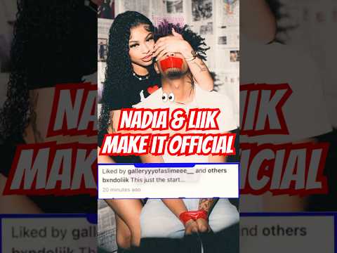 Nadia & Liik Make It Official ???? #nadia #liik #teafavs