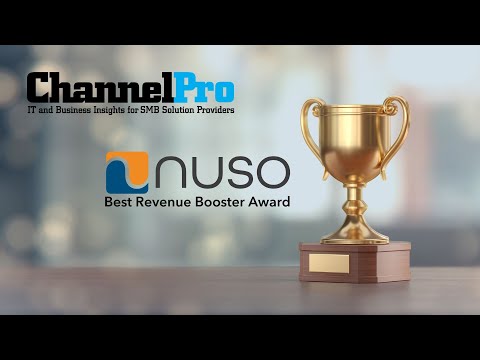NUSO Voted Best Revenue Booster 2023 at ChannelPro