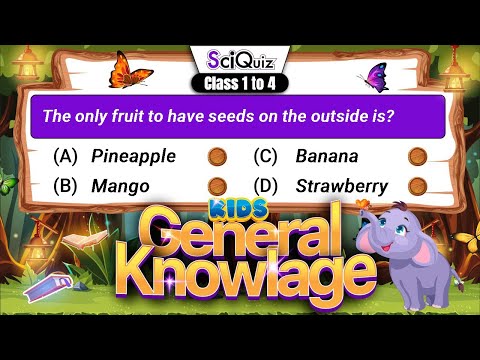 Science Quiz for Kids | Science Trivia Quiz for Kids | GK for Kids | Science Quiz For Grades 1,2,3,4