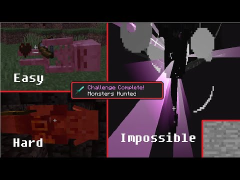 Killing Every Hostile Mob in Minecraft (What are They?)
