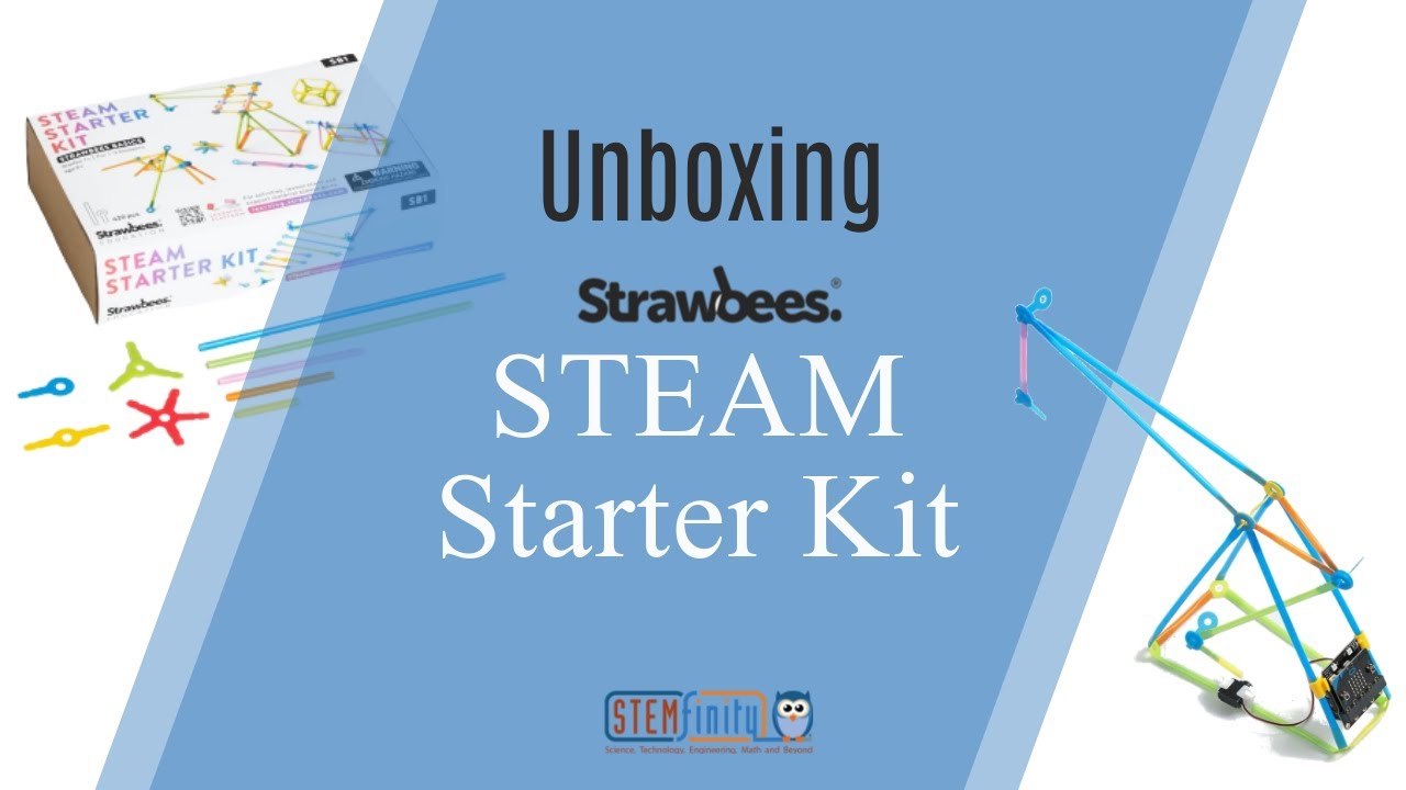 Unboxing Strawbees STEAM Starter Kit with STEMfinity