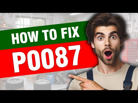 P0087 Fuel Rail System Pressure Too Low 🟢 Trouble Code Solved 🟢 Symptoms Causes Solutions