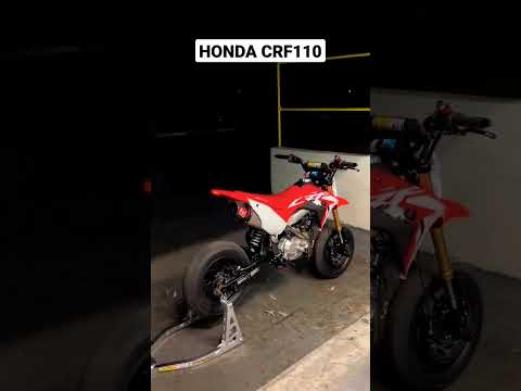 CRF 110 SUPERMOTO CARBON ❤ #shorts #crf110 #crf #carbon #modified
