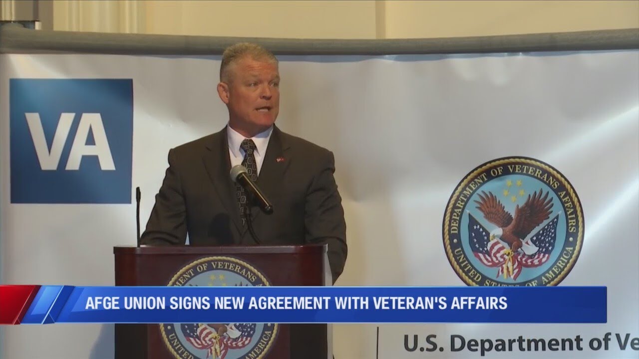 AFGE union signs new agreement with Veterans Affairs