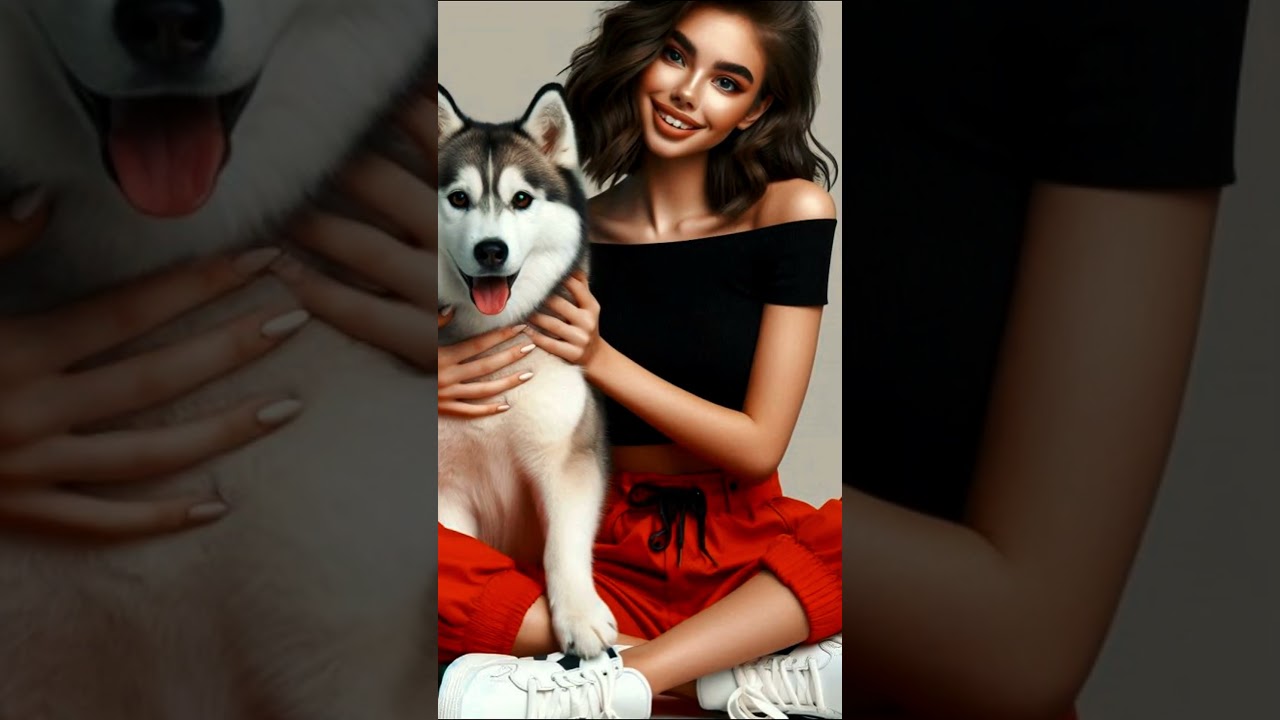 This Bond Is Everything ♥️🥺🐶 #husky #pets #shorts #wallpaper #petlovers #petreels #love #lunabloomyt