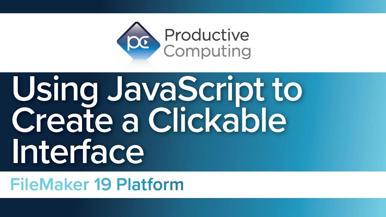 Claris FileMaker: Using JavaScript to Make a Clickable Interface (floorplans, seating charts, etc.)