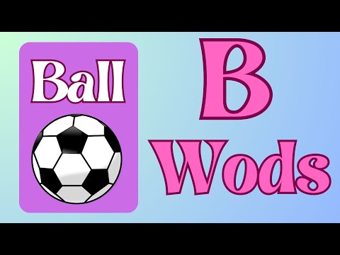 Words that start with Bb | "Bb" Words | Letter Bb Song for Kids
