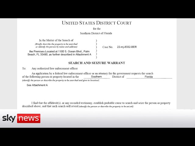 What is Espionage Act? US First Amendment precedent explored as FBI ...