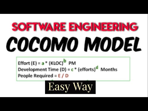 overview of Cocomo model