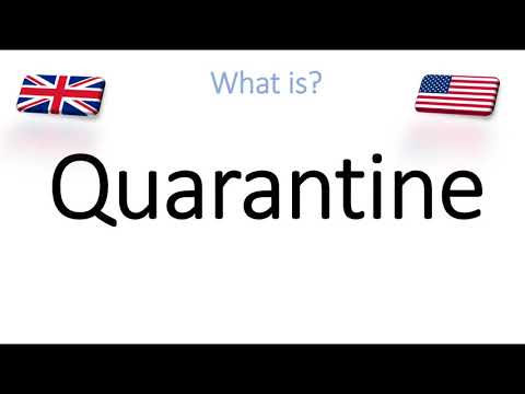What is Quarantine? Word Definition & Meaning | English, American
