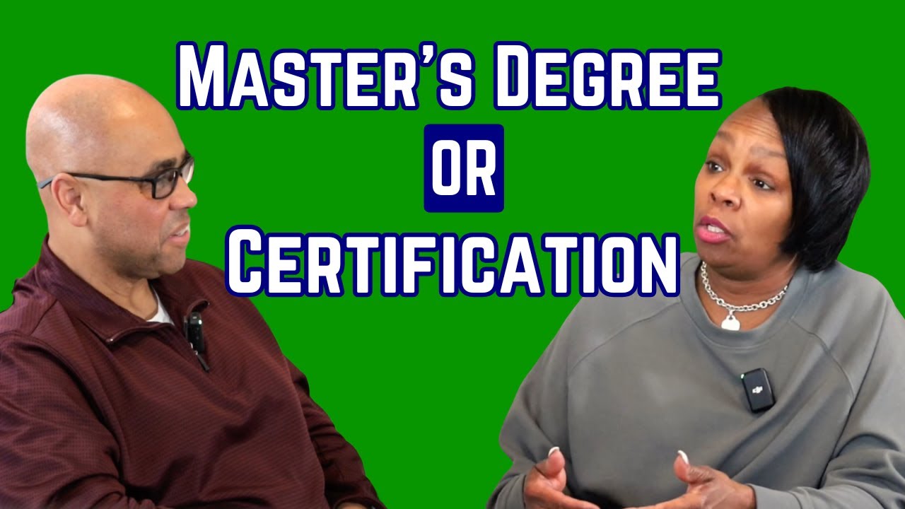 Master’s Degree vs. Certification: What’s the Better Investment?