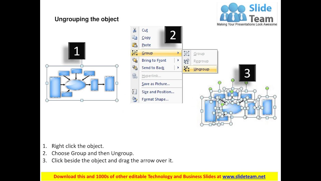 Transformation Process powerpoint presentation slide template