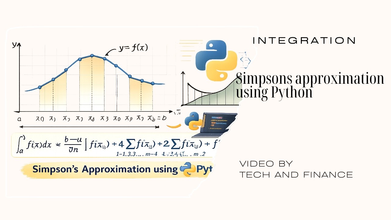 Simpson’s Rule from Scratch + Python Code That everyone should know