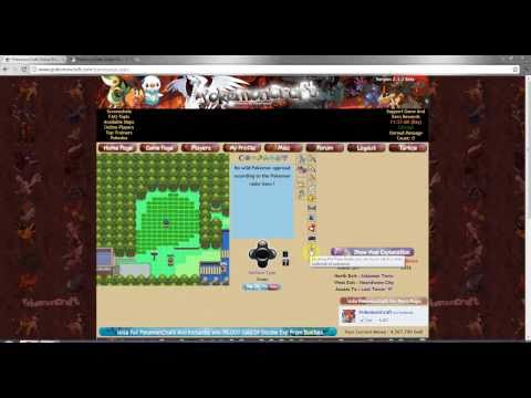 Part 3 Free To Play Fanmade Online Browser Based MMORPG Pokemon Game PokemonCraft Tutorial Guide