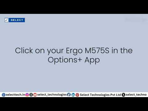 How to Use Gestures with the ERGO M575S Wireless Trackball & Logi Options+