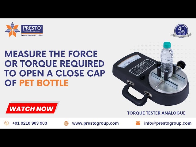 PET and Preform Testing Instruments - Digital Bottle Burst Tester ...