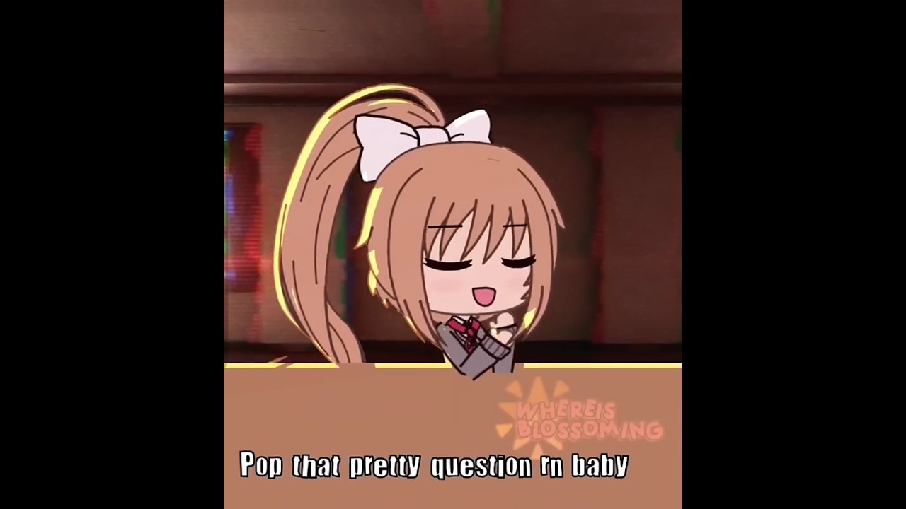 monika ddlc #monika #ddlcmonika #ddlc #animationmeme #dokidokiliteratureclub