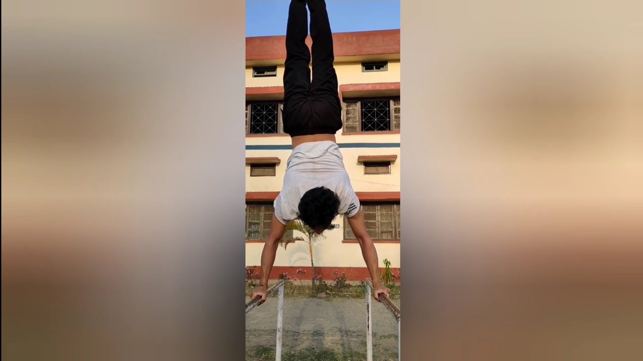 Some Freestyle On Dips Bar | Short Video | Krish_sw