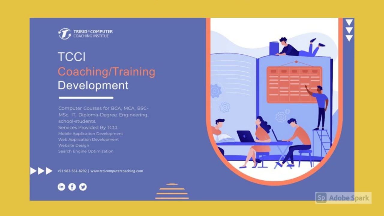 TCCI Coaching Classes – Coaching/Training Development