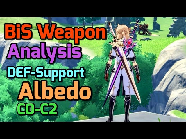 Best Albedo build guide in Genshin Impact: Artifacts and weapon ...