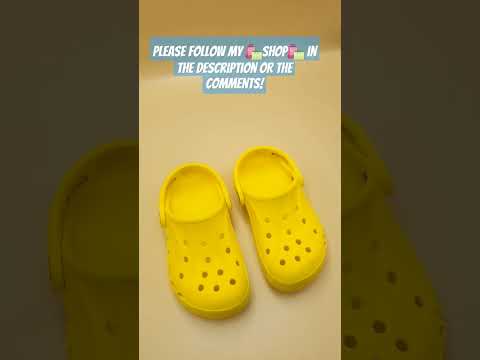 Crocs yellow sandals for kids #store #music #song