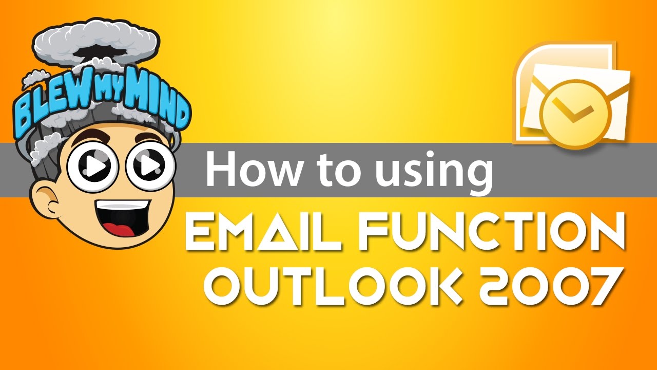 Microsoft Outlook 2007 Tutorial - Using the Email function & more (Part 1 of 2)
