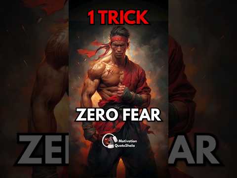 1 Trick to Overcome 100% Fear 🔥 Best Student Motivational Story #motivationalvideo