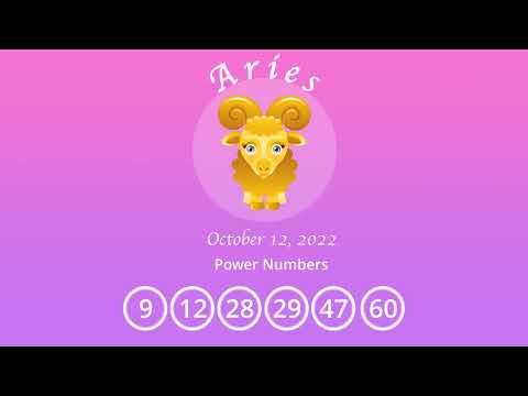 Aries horoscope for October 12, 2022