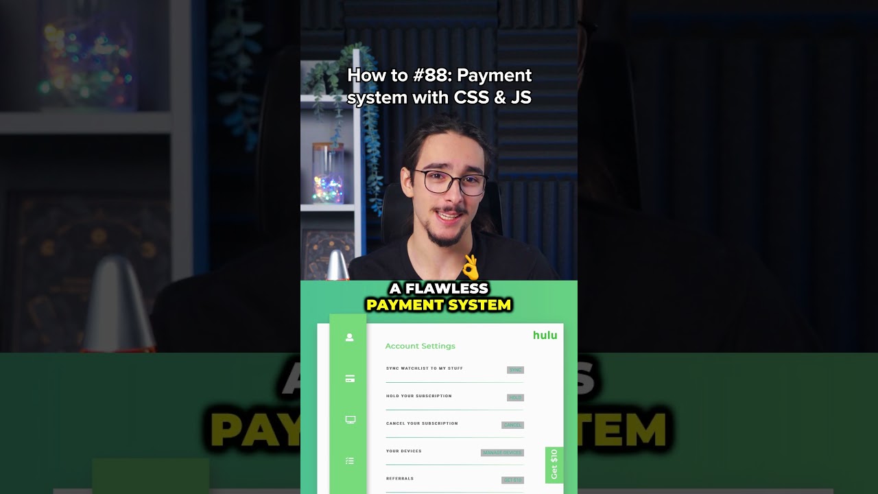 👨‍💻 How to create a Payment System - Coding Tutorial