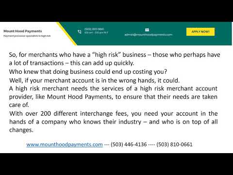 What YOU Need To Know About Credit Card Interchange Fees – Mount Hood ...