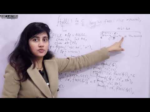 Learn C 128 ftell function in File Handling | C Programming Language - Mind Luster