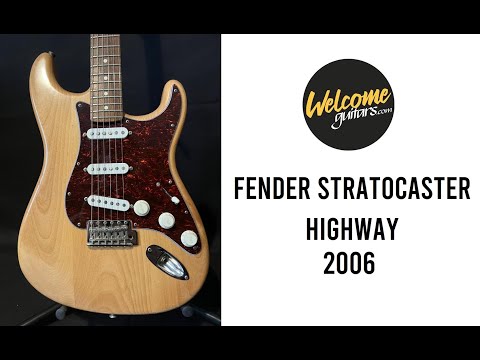 2006 Fender Stratocaster 60th logo Made in USA Highway | Reverb