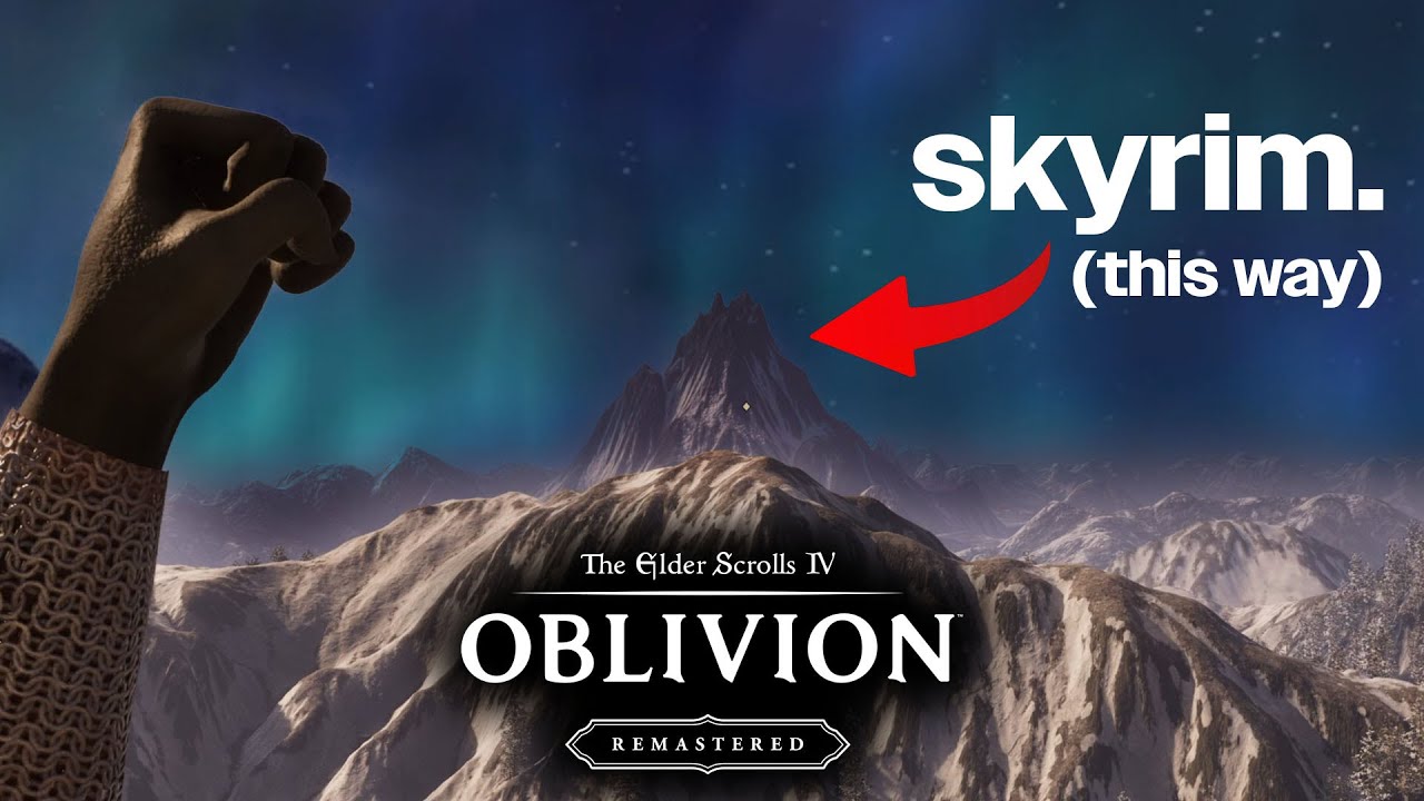 Can I Get To Skyrim In Oblivion Remastered?
