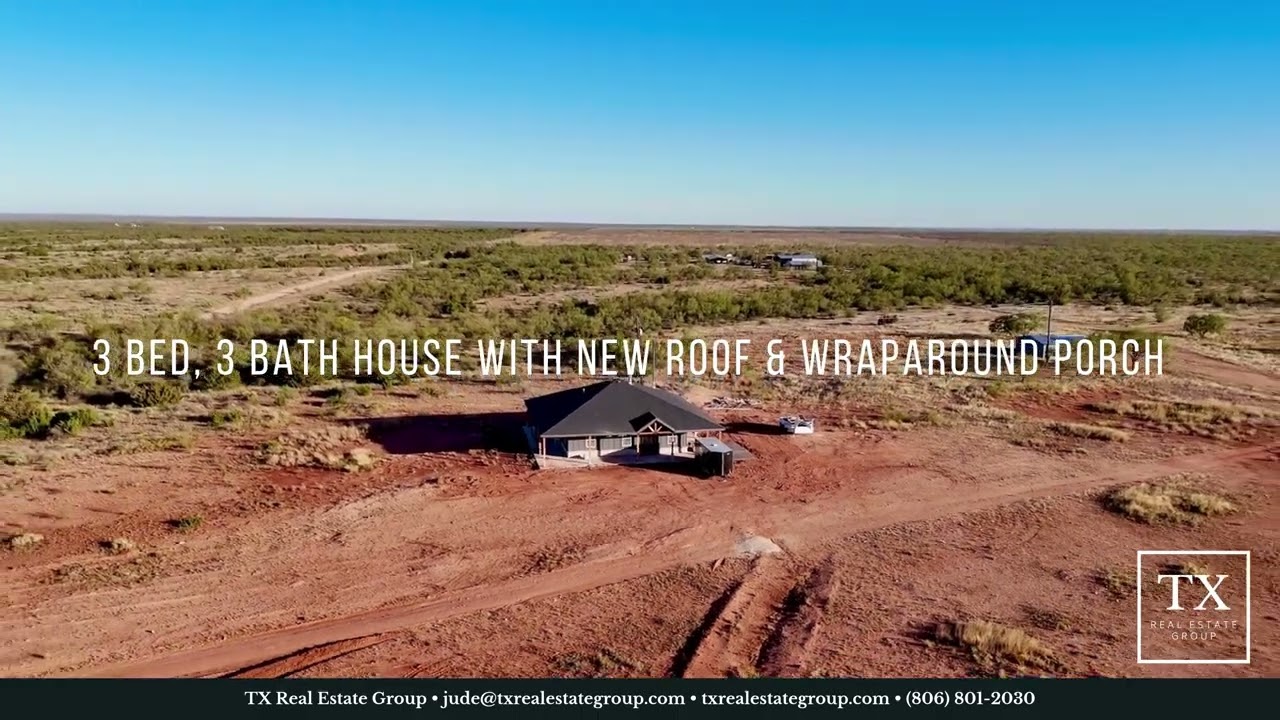 94± Acre Homestead For Sale in Garza County, TX Near Lake Alan Henry