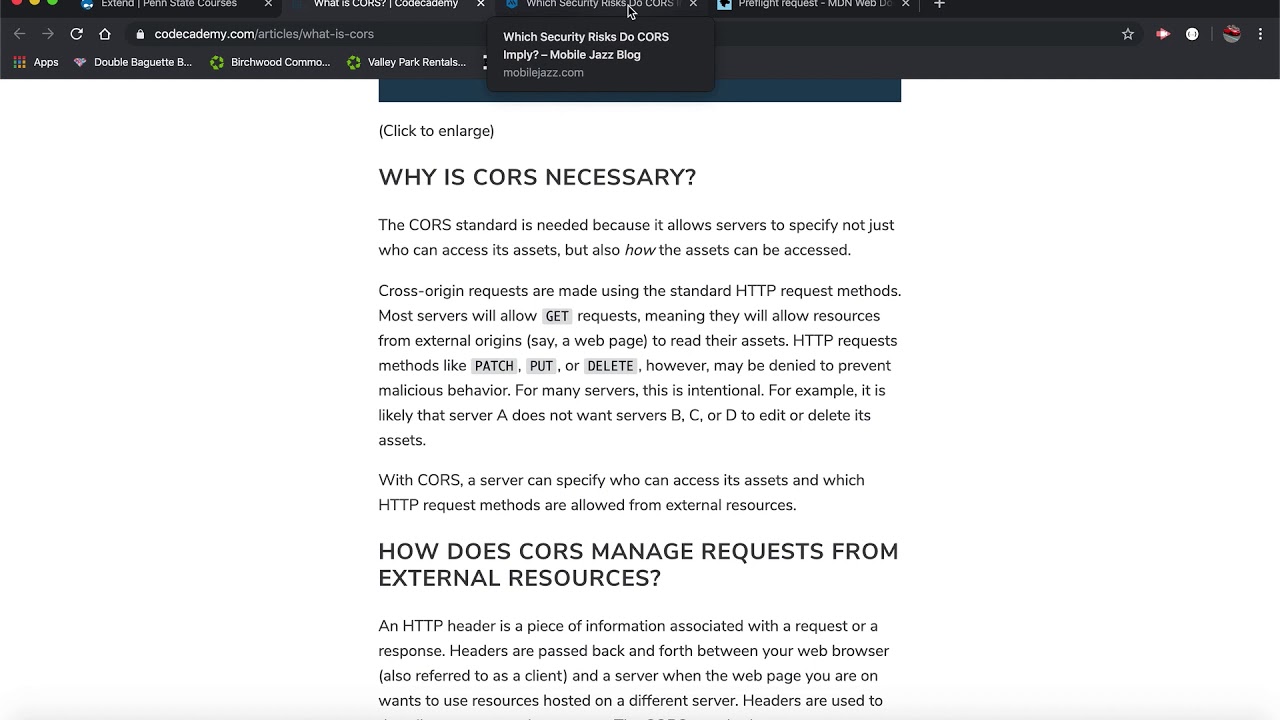 LHCyberx Explains: Drupal & CORS