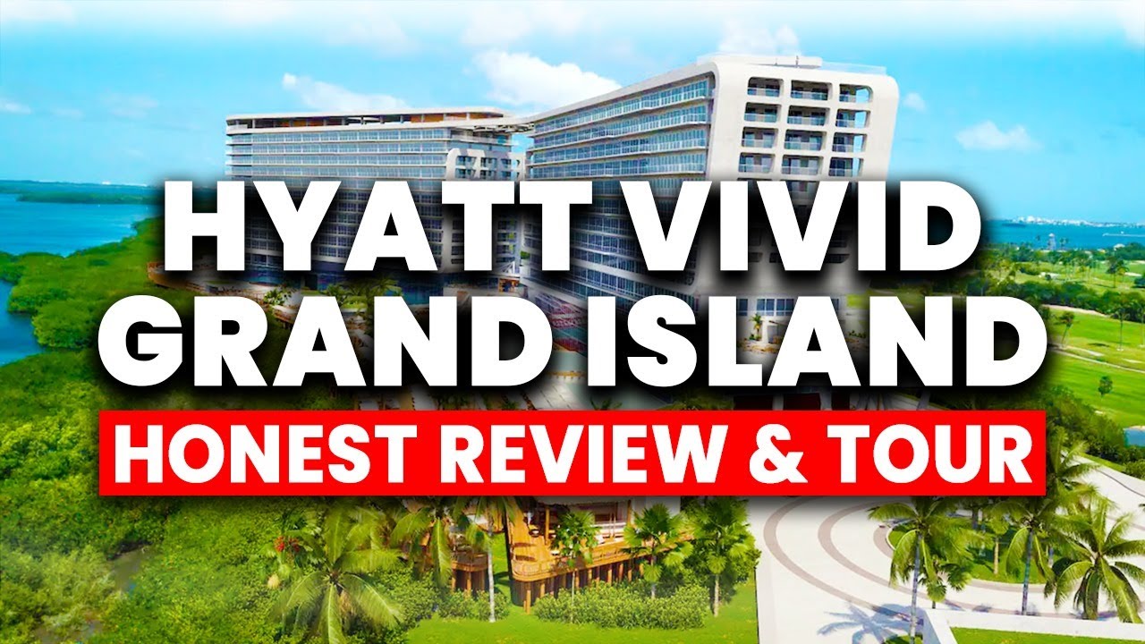 NEW | Hyatt Vivid Grand Island Cancun (HONEST Review & Tour)