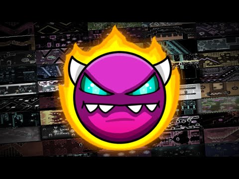 I beat the Top 50 HARDEST Medium Demons in Geometry Dash