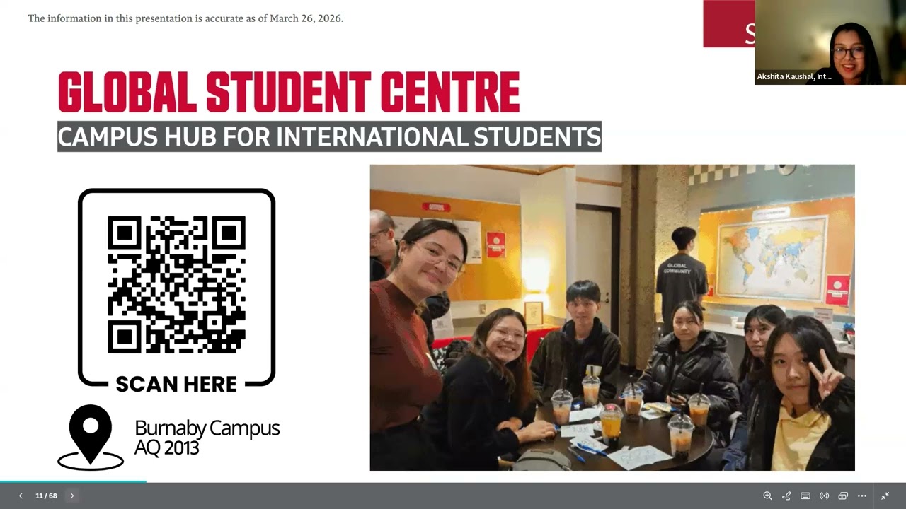 Summer 2026 - International Student Orientation Session Part 1