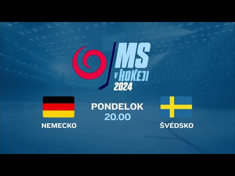 2024 IIHF Majstrovstvá sveta Nemecko - Švédsko (13.5.2024 o 20:00 na JOJ ŠPORT)