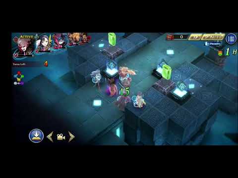 The Alchemist Code, Blade of Oath, Piercing Demonic Spear HARD [Full Auto]