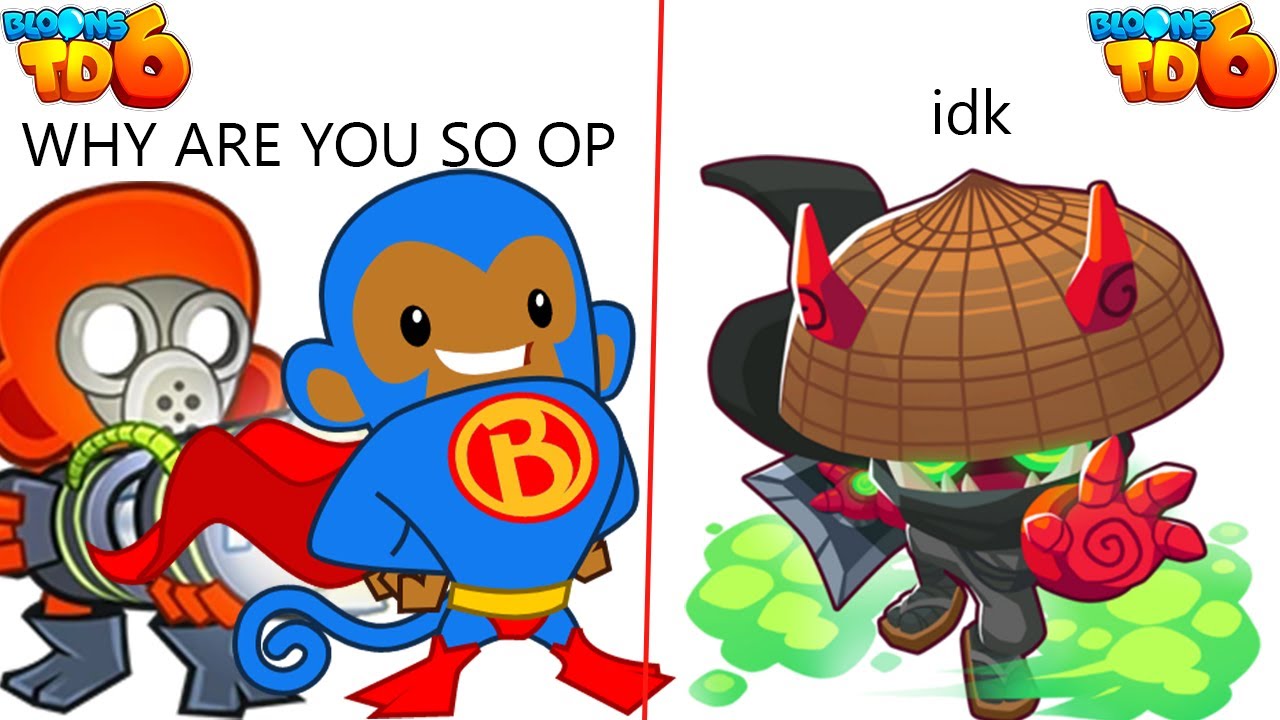 BTD5 TOWERS MEET BTD6 PARAGONS