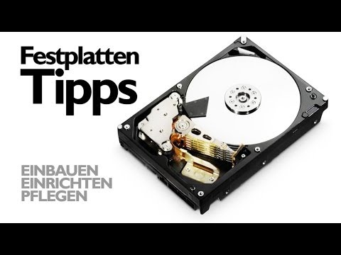 Festplatte | Richtig einbauen, einrichten und pflegen