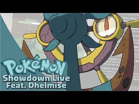 Choice Band Dhelmise! Pokemon Sun and Moon OU Showdown Live W/OPJellicent (Smogon OU Team)